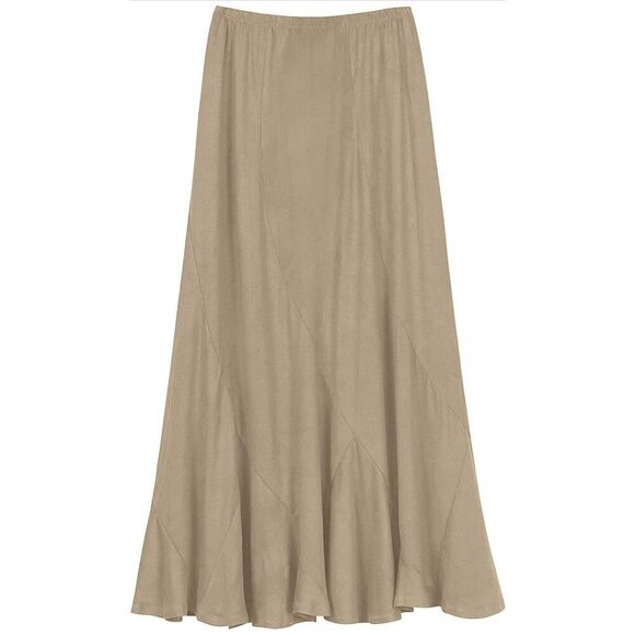 Urban Coco | Skirts | New Urban Coco Vintageelastic Waist Aline Midi ...